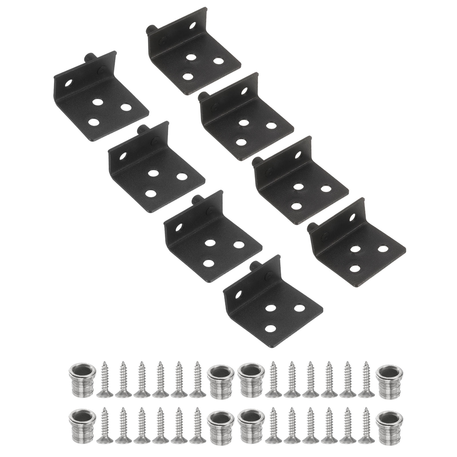 4Set Pivot Hinge, 35 x 32 mm Concealed Shaft Door Hinges with Bushing ...