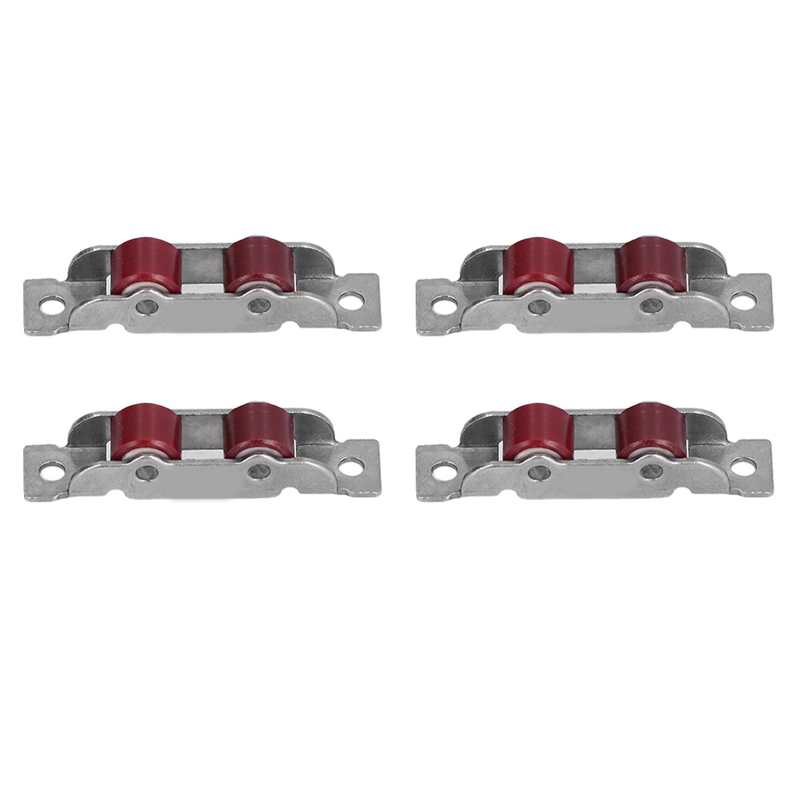 4Set Push Pull Window Pulley, with Screws Double Wheel Sliding Window ...
