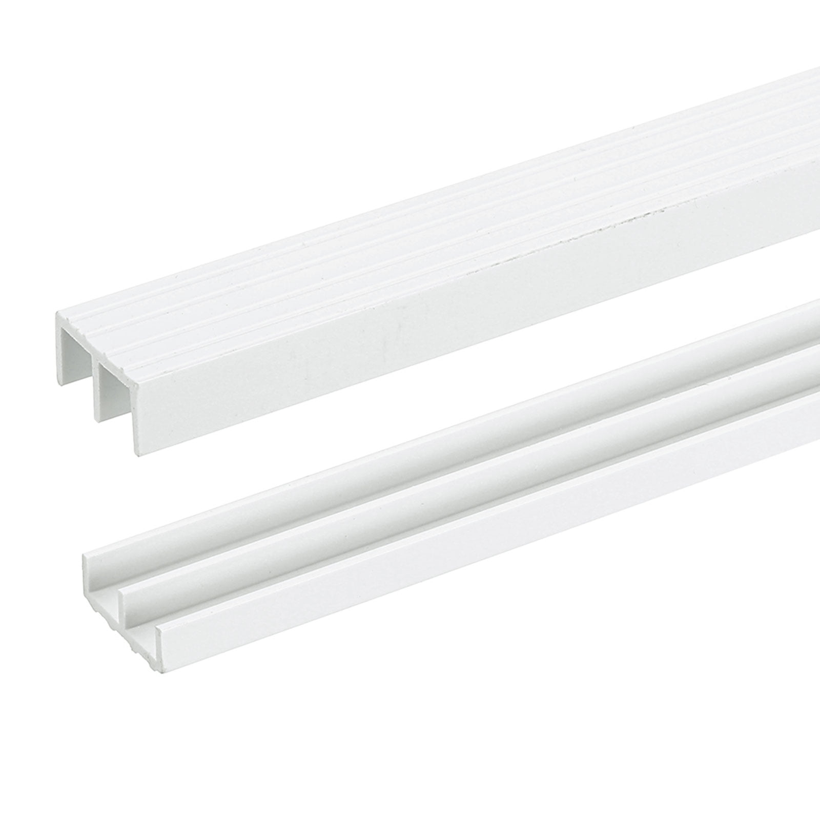 4Set White Plastic Sliding Door Track, Sliding Glass Window Track for 1 ...