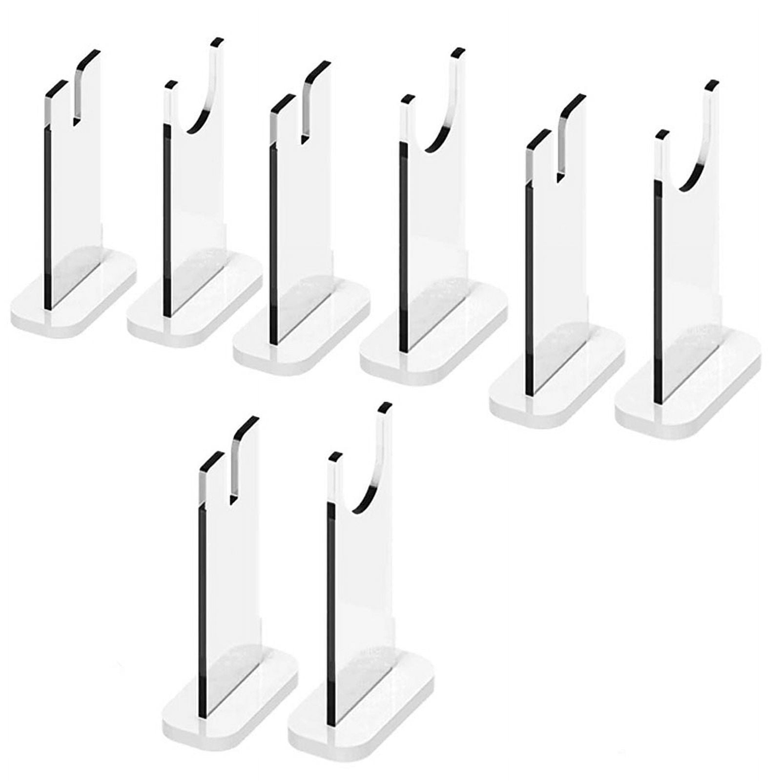 4Sets Knife Display Stand,Acrylic Knife Holder Collector,Single Knife ...