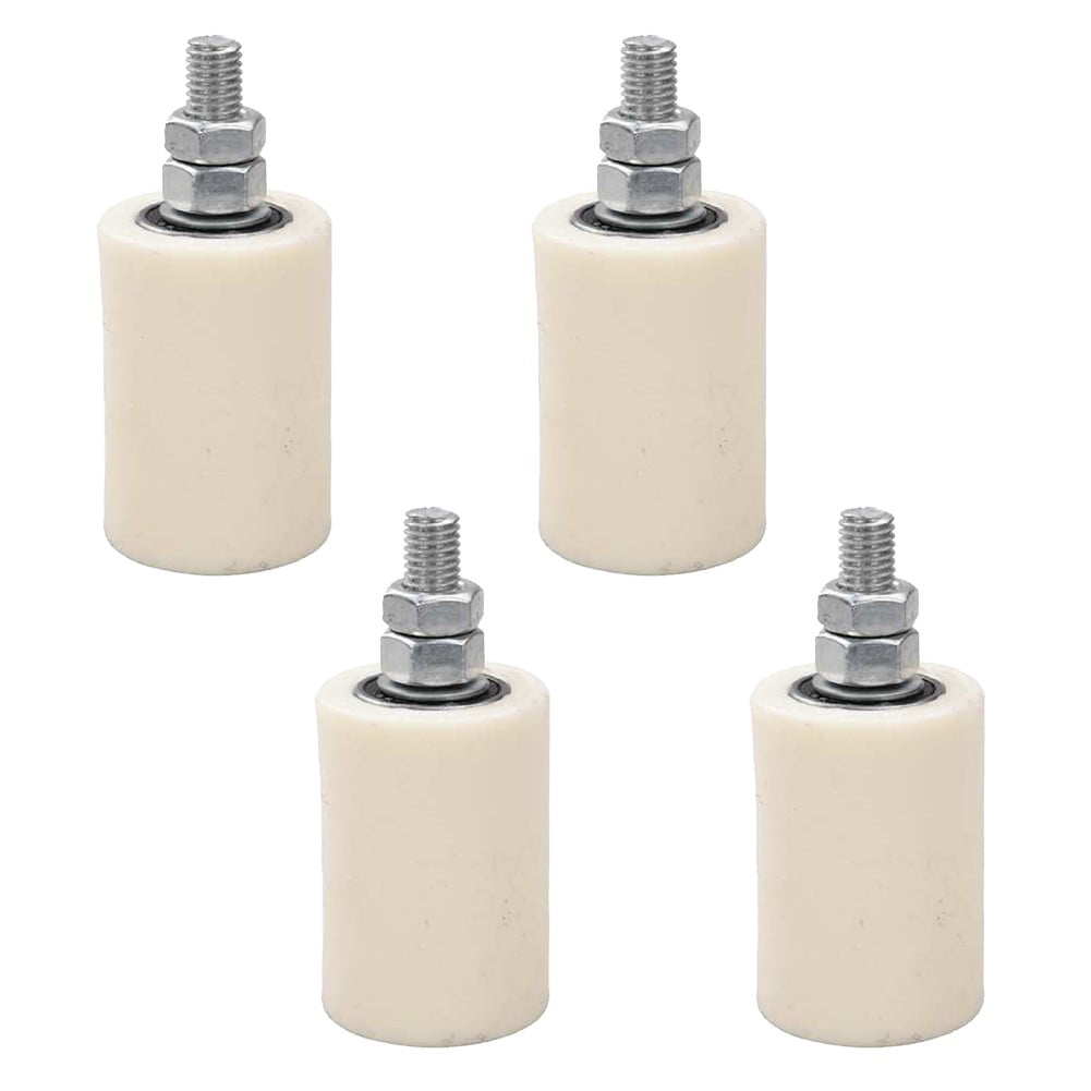 4Sets Slide Gate Guide Roller Rollers Gate for Angle Steel Rails and ...