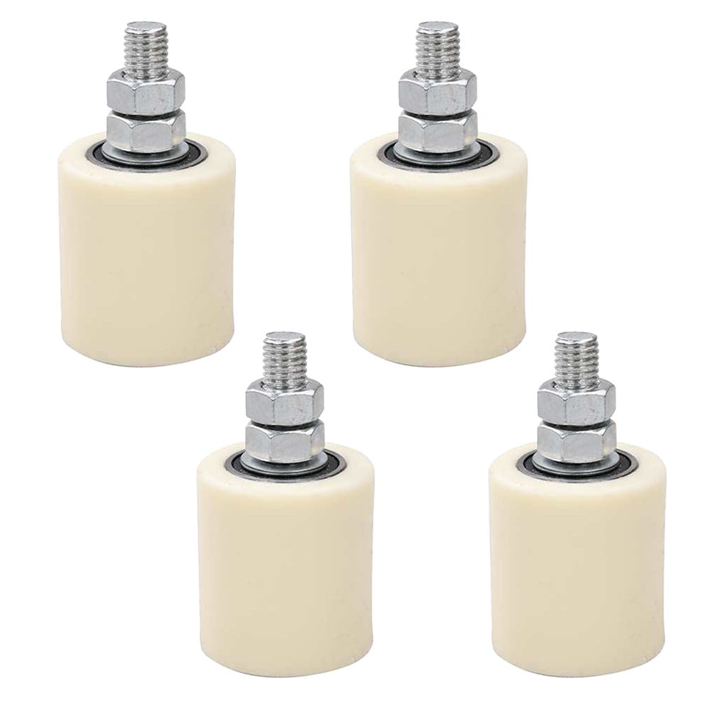4Sets Slide Gate Guide Roller Rollers Gate for Angle Steel Rails and ...