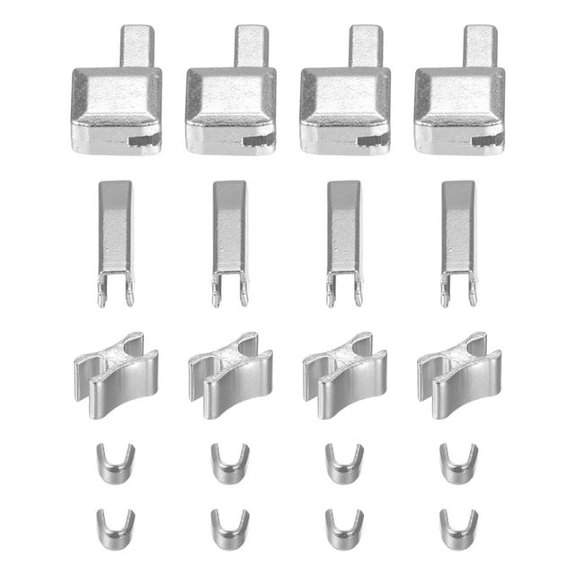 4Sets Zipper Repair Kits, #10 Retainer Box & Insertion Pins, Top ...