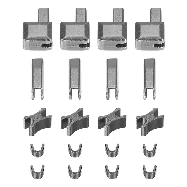 4Sets Zipper Repair Kits, #8 Retainer Box & Insertion Pins, Top ...