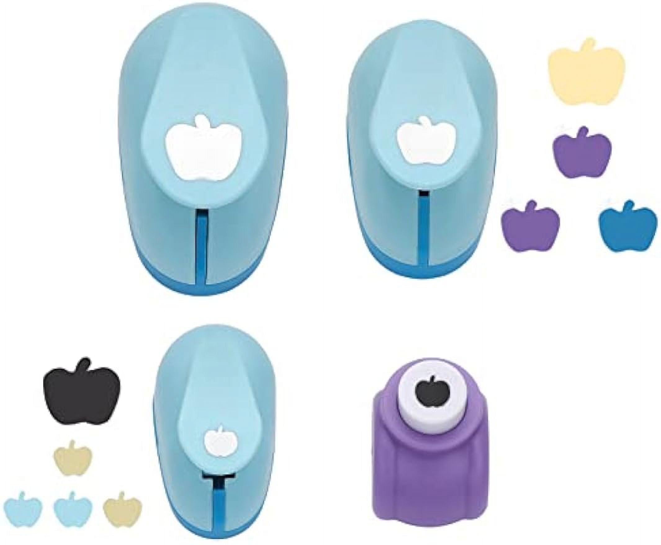 4Size Mini Paper Craft Punch Apple Punch Scrapbook Paper Punchers Apple ...