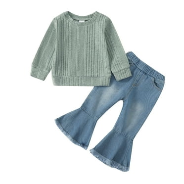 Sweet Butterfly Girls 2 Piece T Shirt and Denim Set Girls Size 5-12 ...