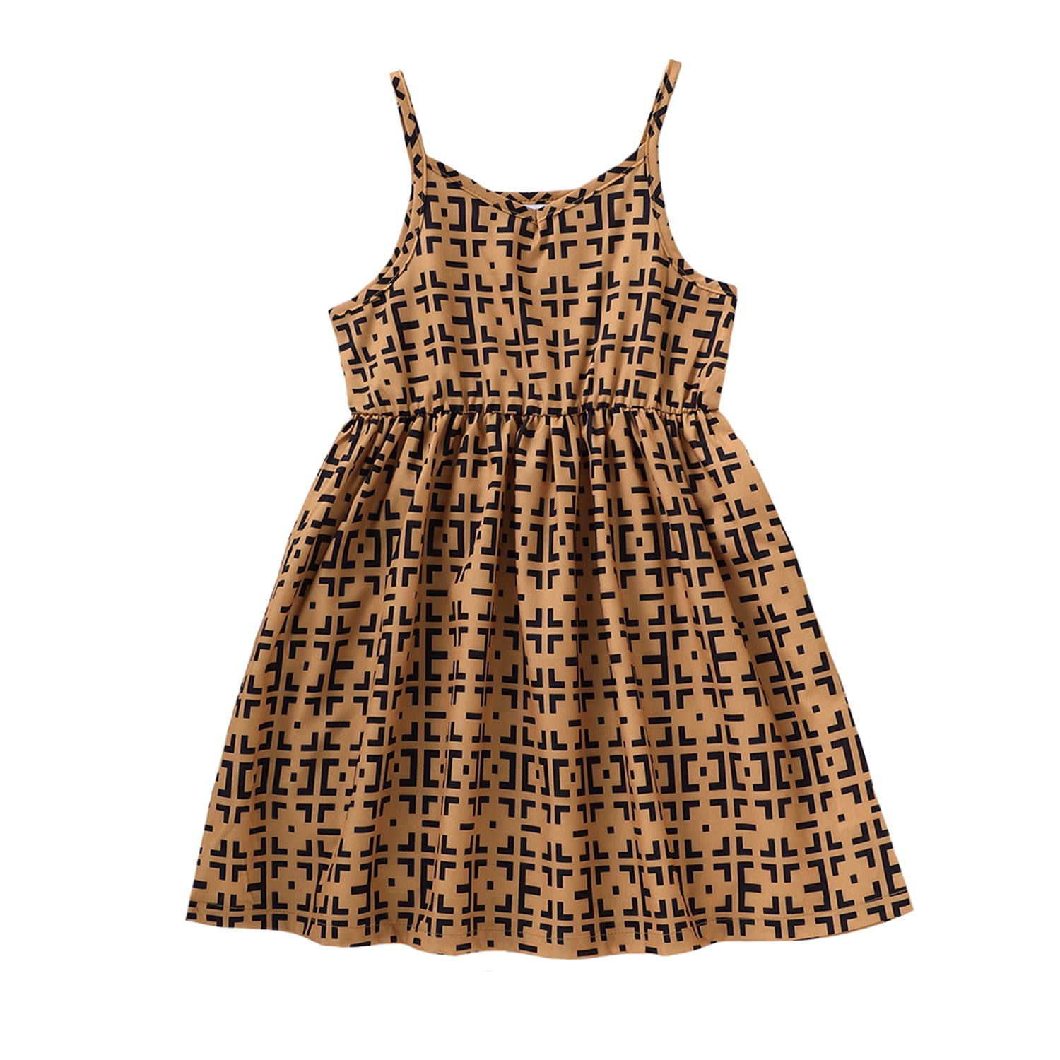 4T Baby Girls Dress Toddler Girls Summer Sleeveless Dress 4T Girls ...