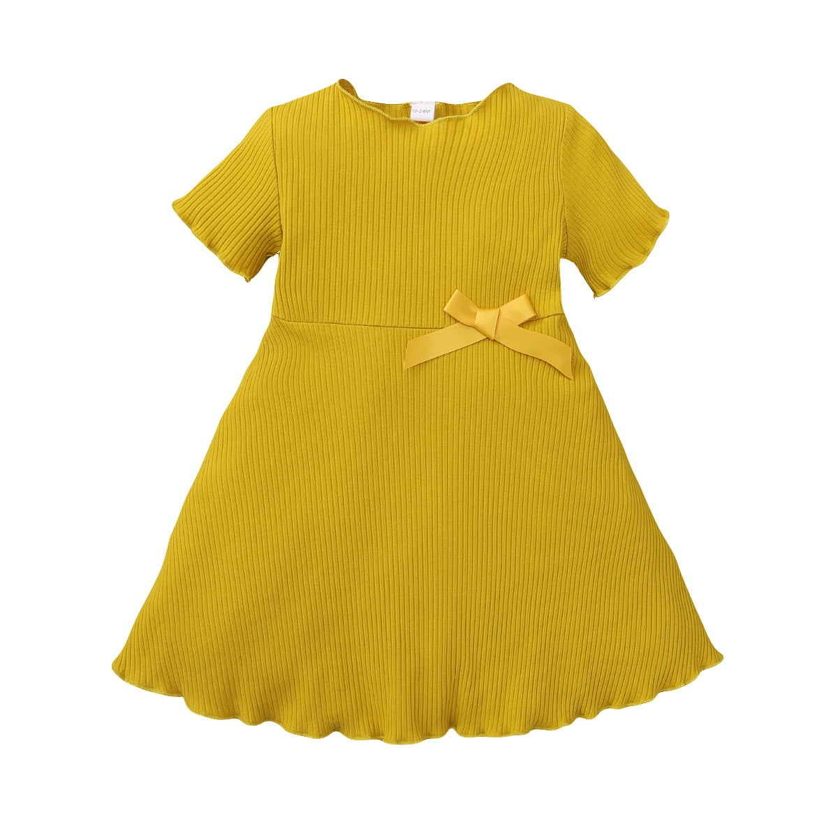 4T Toddler Baby Girl Clothes 5T Toddler Girls Summer Dress Solid Color ...