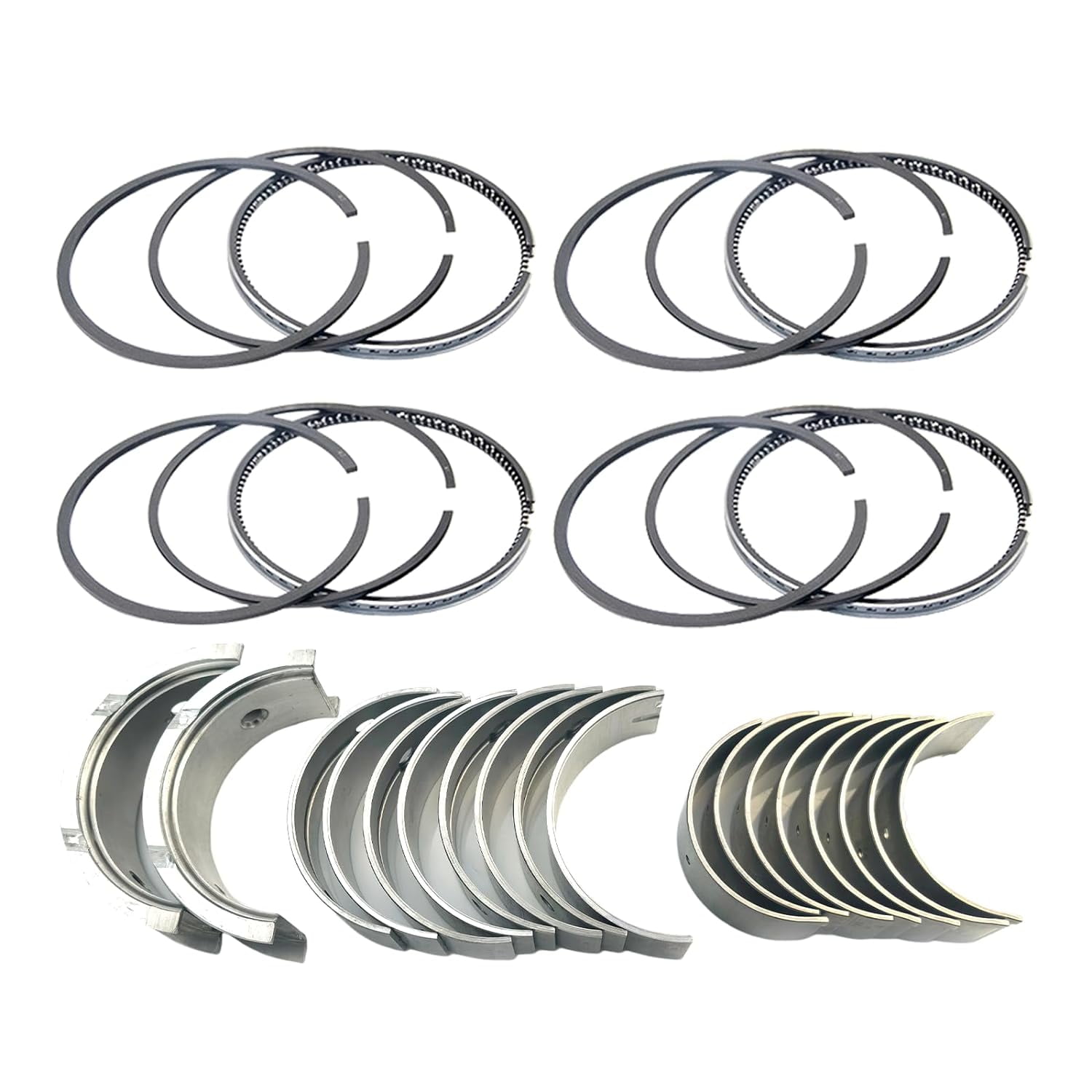 4TNE106T Bearing Kit + Piston Rings for Yanmar 4TNE106T Engine Gehl ...