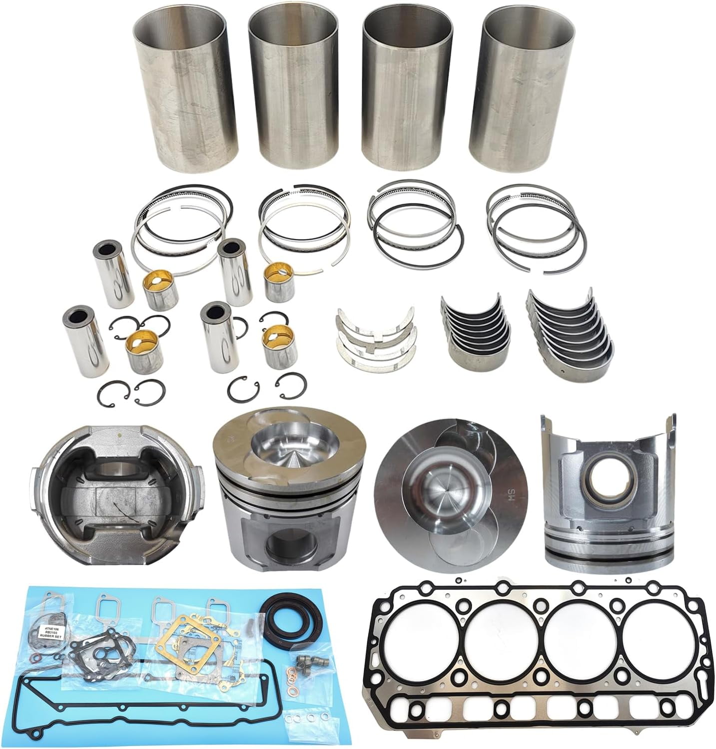 Engine Rebuild Kit 6HH1 Engine Overhaul Rebuild Kit For ISUZU Engine ...