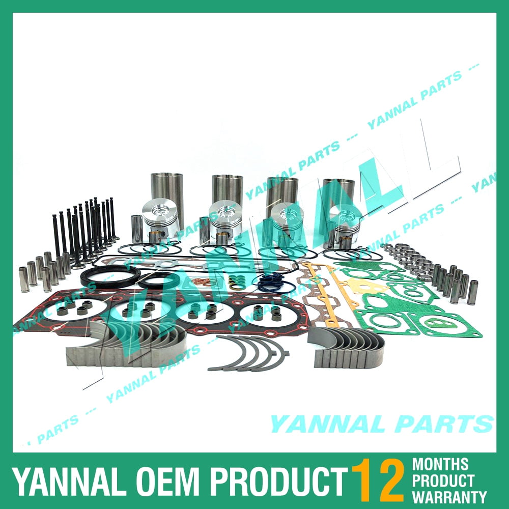 4TNV84T Overhaul Rebuild Kit for Yanmar ViO55 ViO57 TL120 Komatsu ...