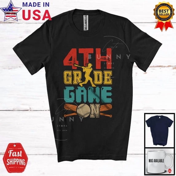 4Th Grade Game; First Day Of School Vintage Baseball; Students Teacher ...
