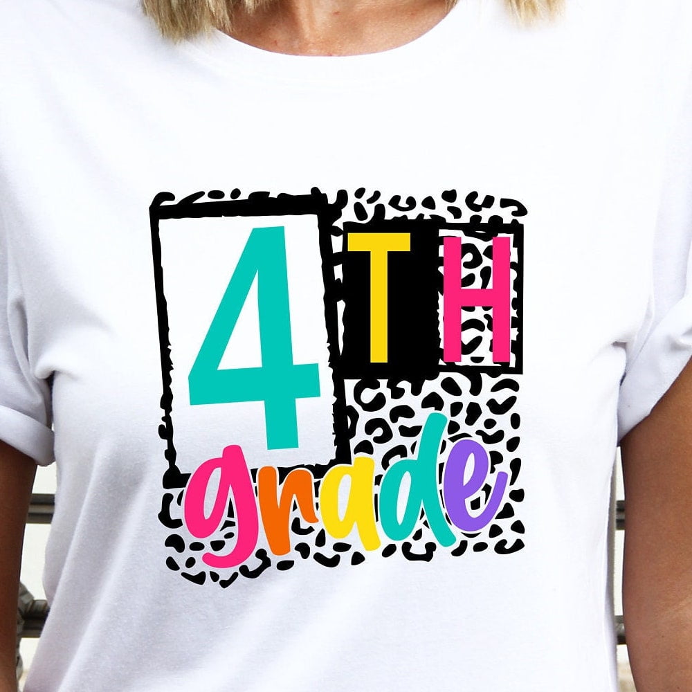 4Th Grade Hello Fourth Grade Shirt, 4Th Grader Outfit, Back To School ...