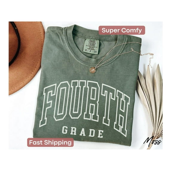 4Th Grade T Shirts Teacher Fourth Grade Teacher Shirt 4Th Grade Crew ...