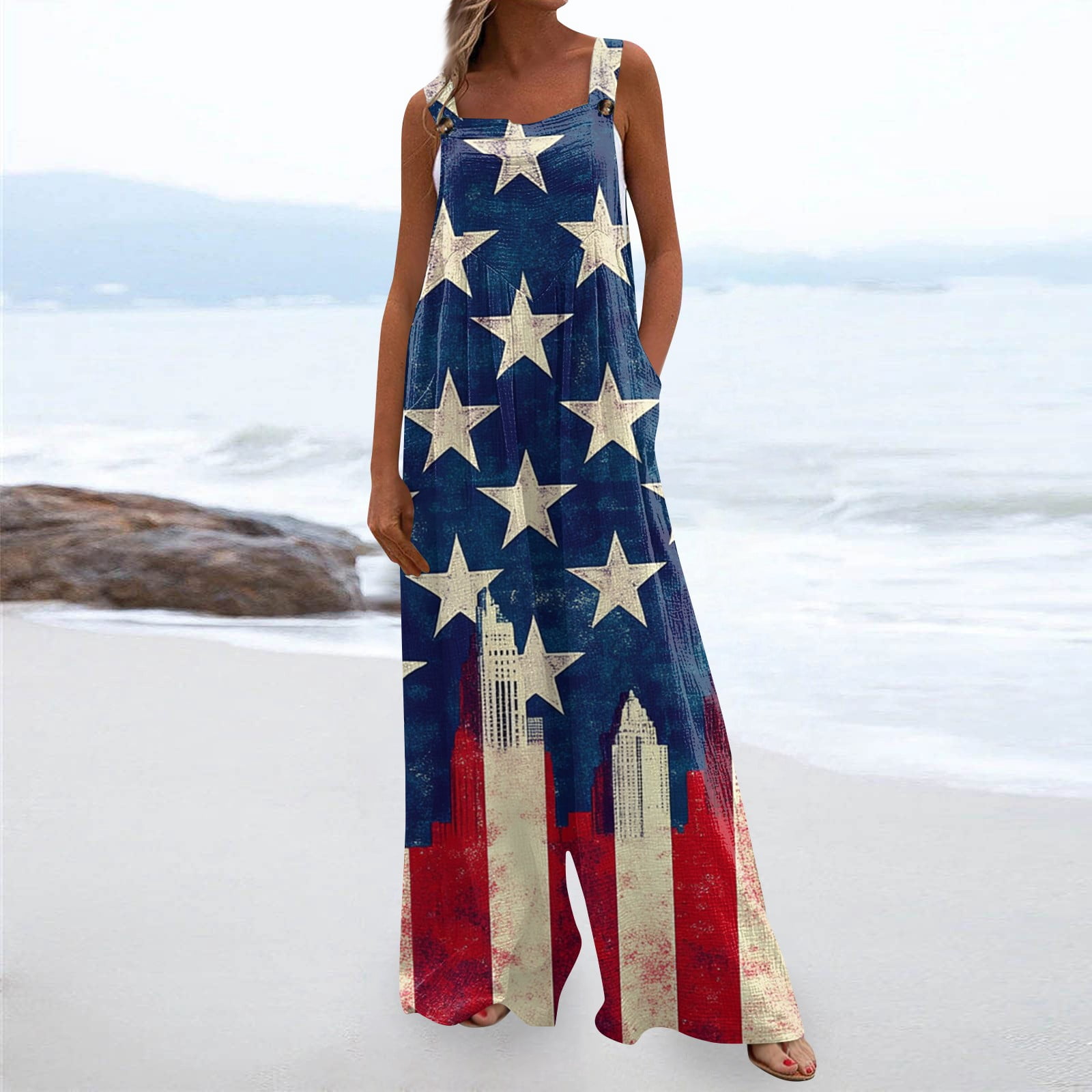 4Th of July 250Th Anniversary Pants, Red White and Blue Casual Pants ...
