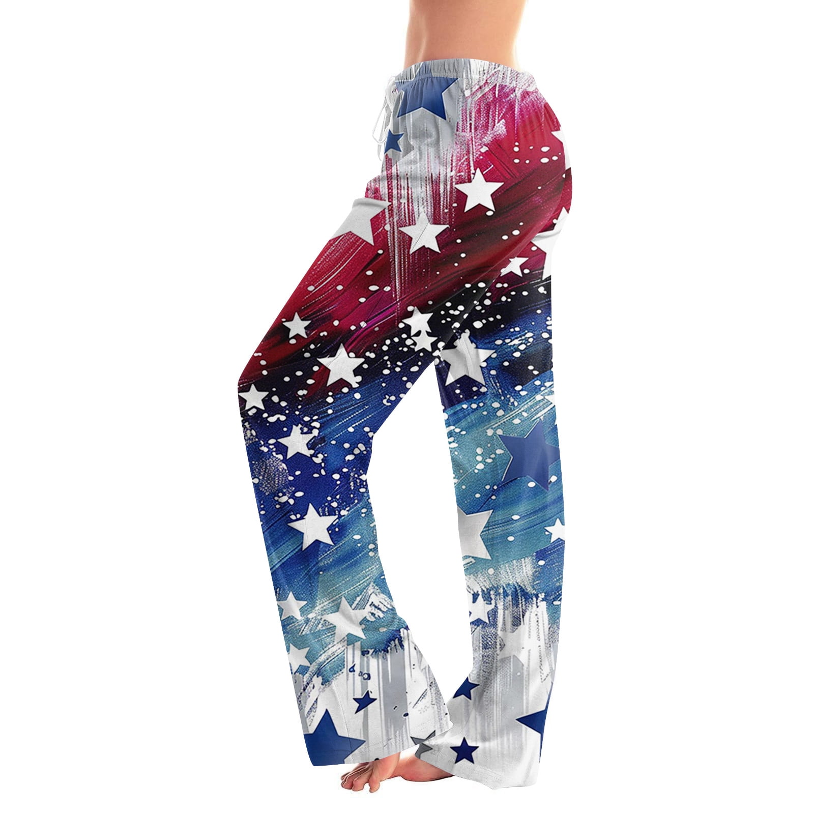 4Th of July 250Th Anniversary Womens Pants, Red White and Blue Pants ...