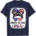 4Th July American Flag Party In Usa Girl Daughter T Shirt - Walmart.com