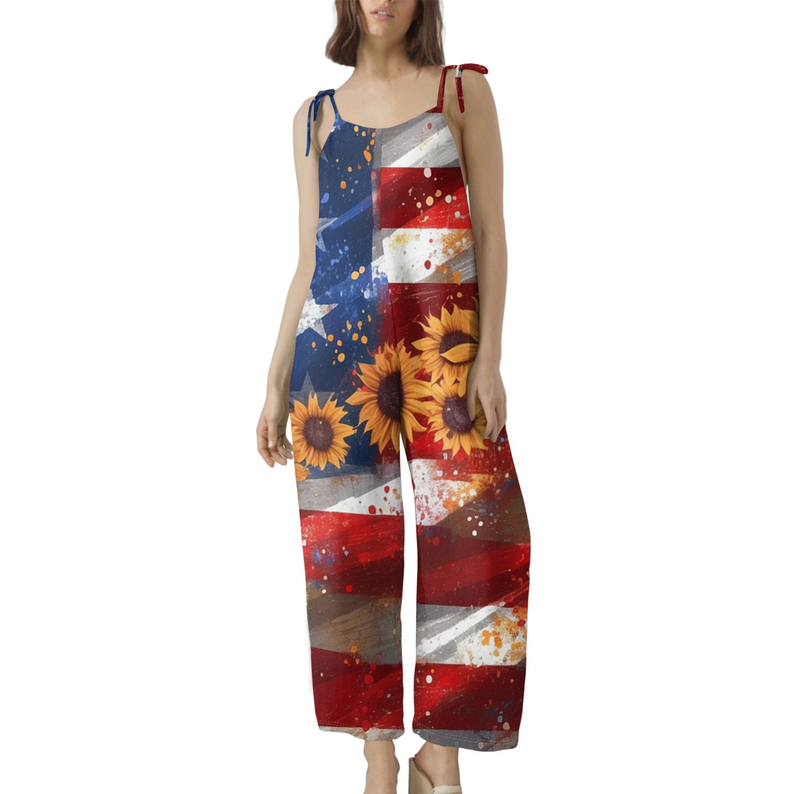 4Th of July Festive Printed Pants, Patriotic 250Th Anniversary Casual ...