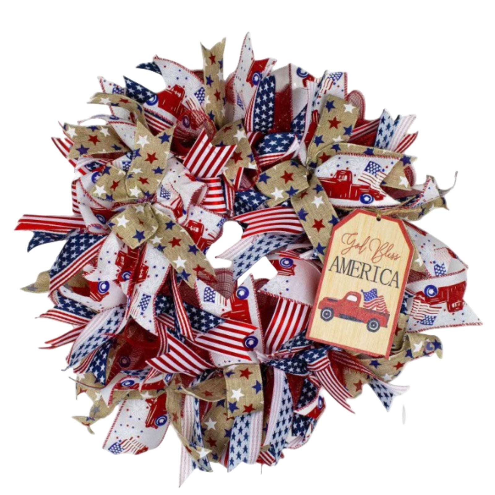 4Th Of July Independence Day 3Dindependence Day Flag Garland Home Front ...