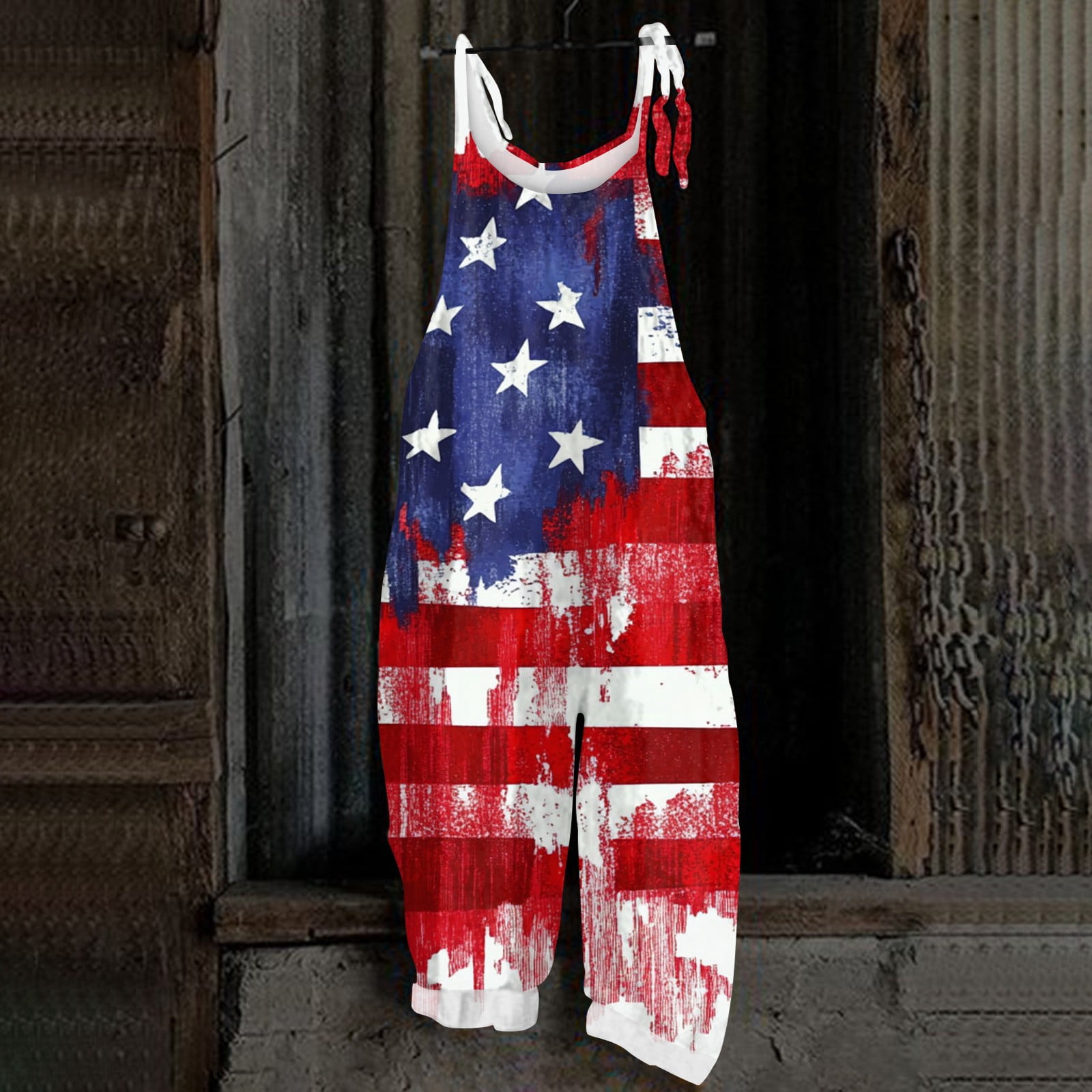 4Th of July Patriotic Womens Pants, Red White and Blue Printed Pants ...
