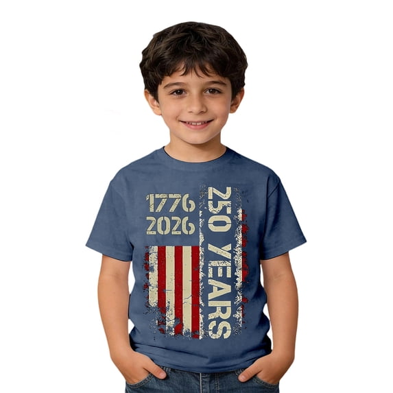 4Th of July Shirts for Big Boys Patriotic Independence Day Kids With ...