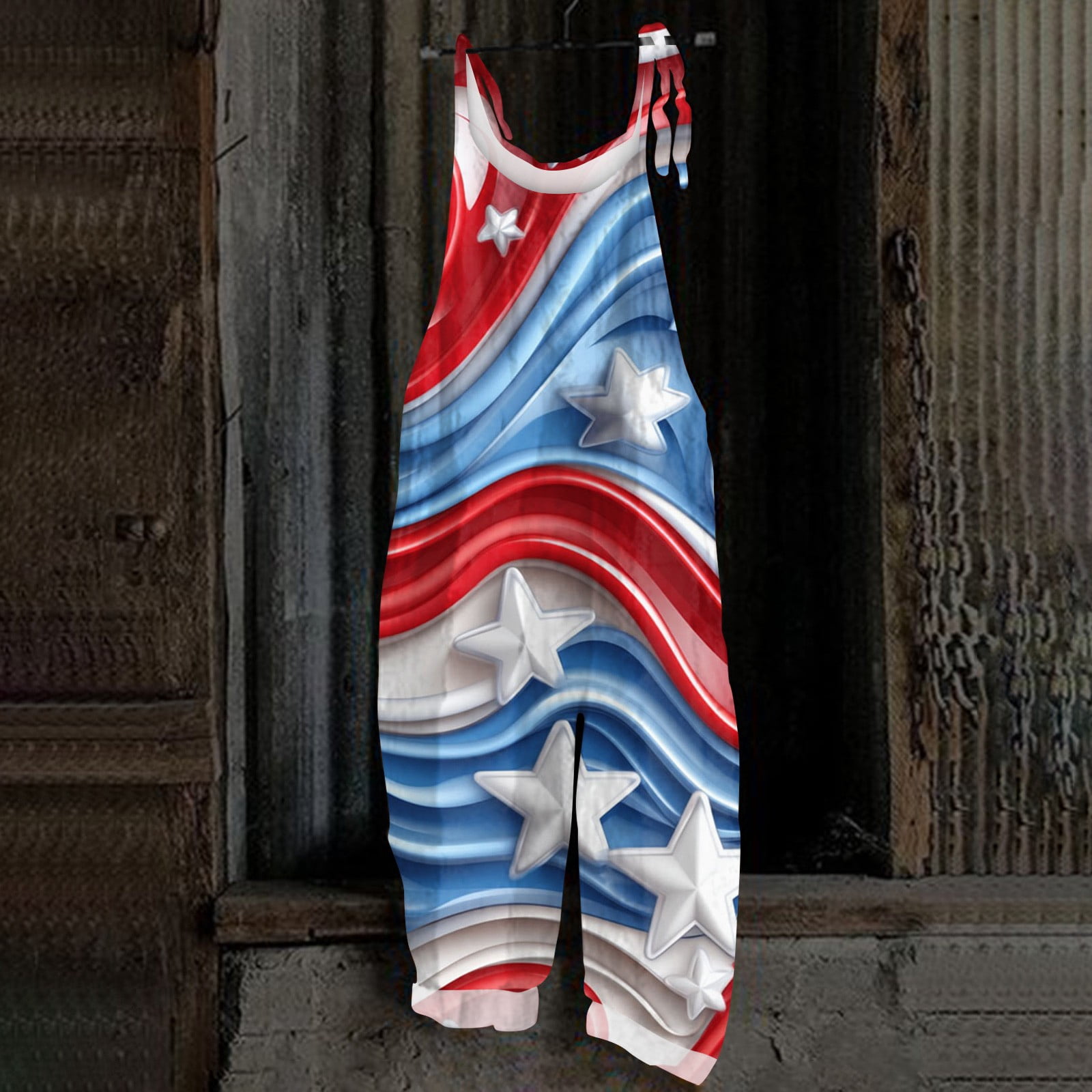 4Th of July Star Printed Pants, 250Th Anniversary Comfort Pants, Red ...