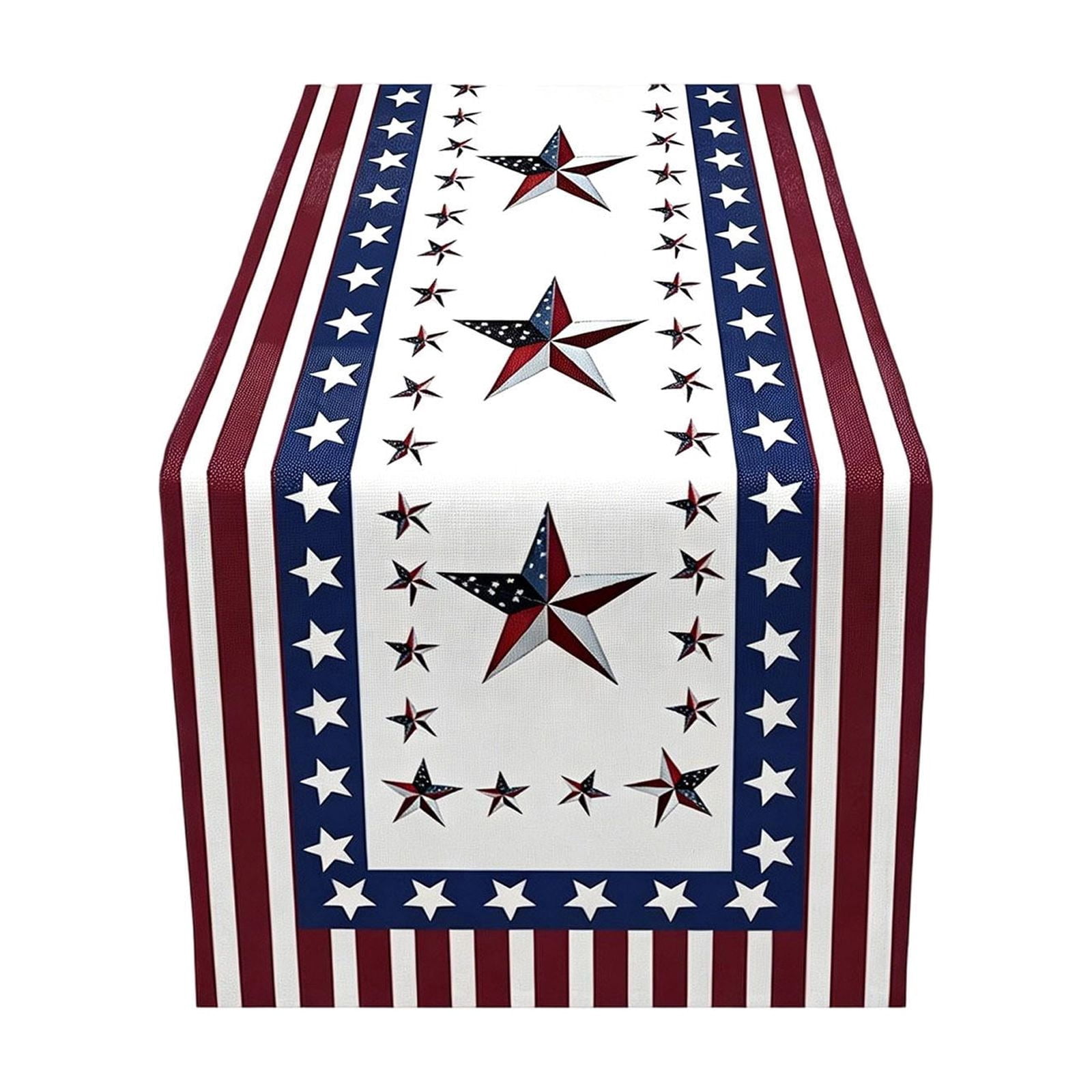 4Th of July Table Runner, Patriotic Home Decor, American Flag ...