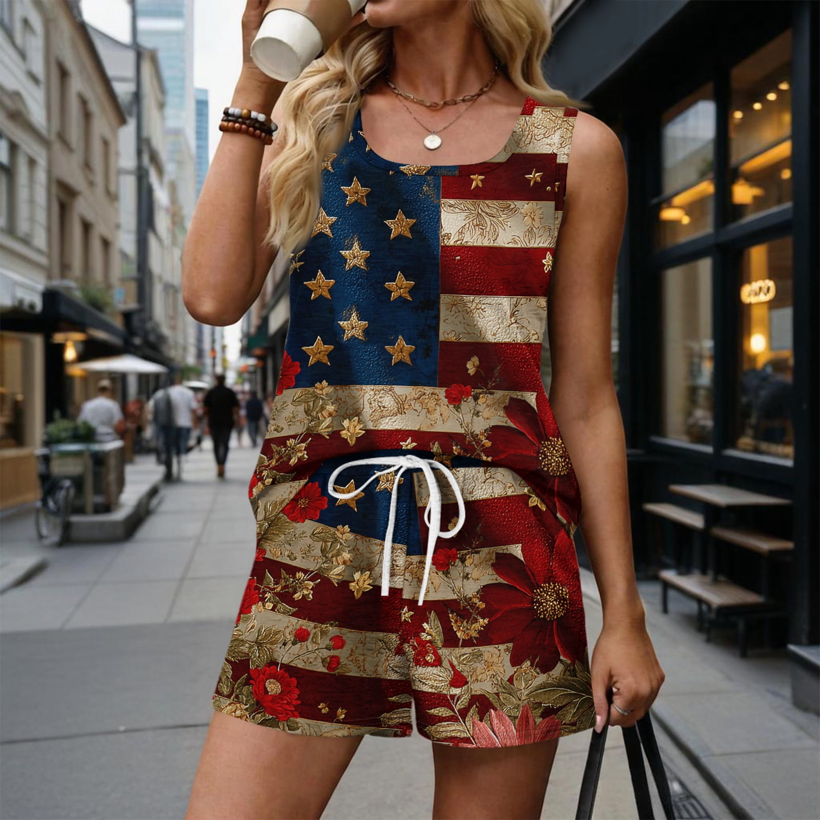 4Th of July Tops Pants, 250Th Anniversary Sets Pants, Red White and ...