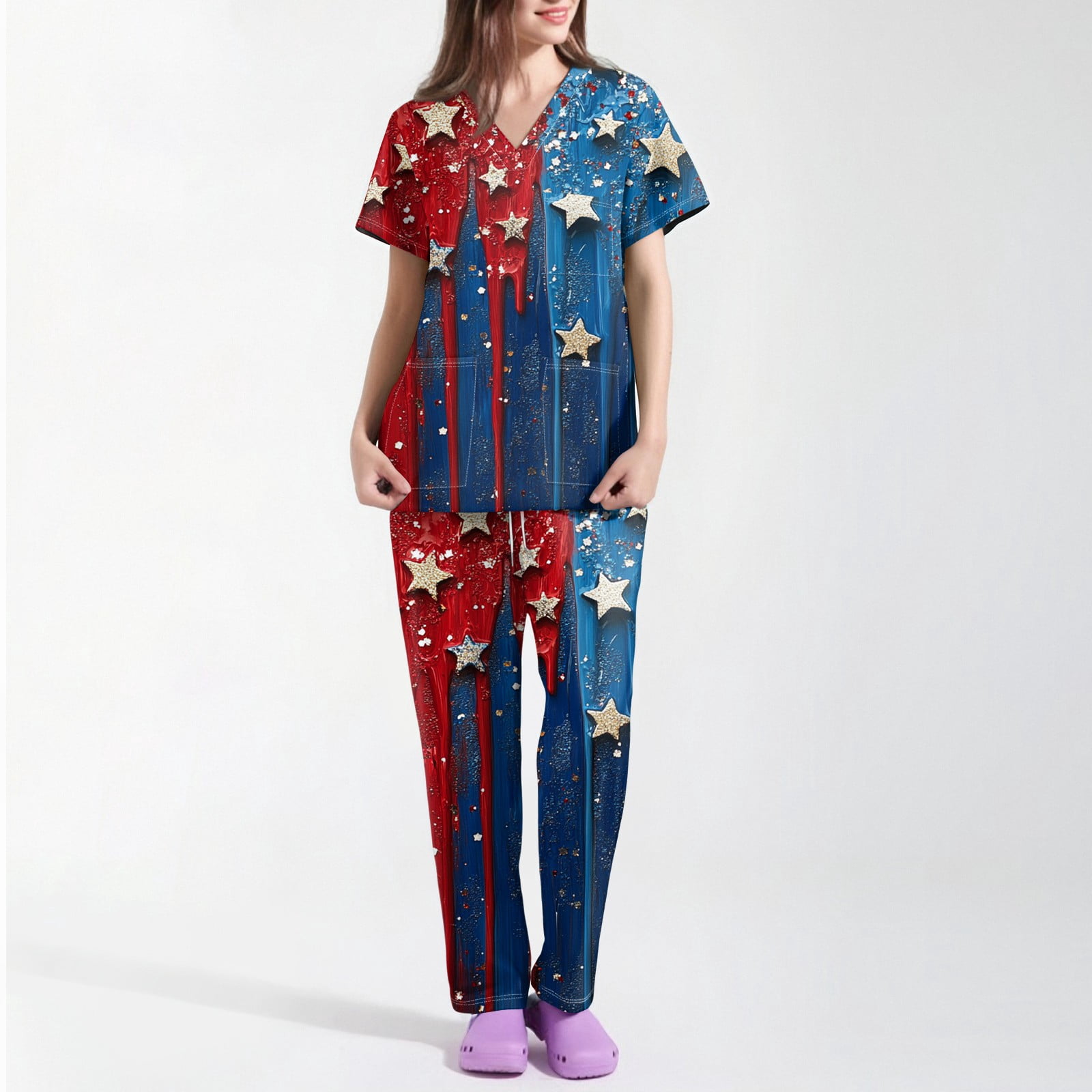 4Th of July Tops Pants, Summer Fashion Sets Pants, 250Th Anniversary ...