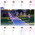 4Th Of July Usa Flag Lights Outdoor,Solar Stake Lights Led Garden ...