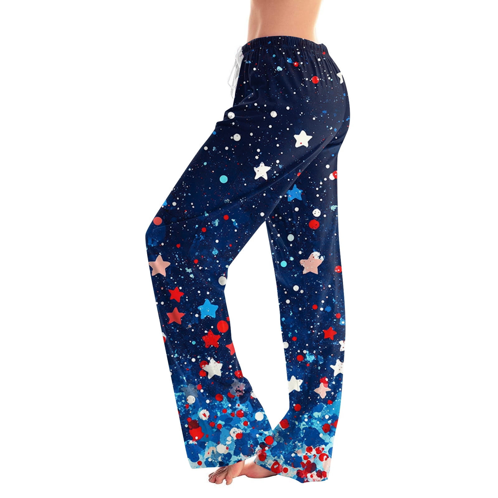4Th of July Women's Pants, Red White and Blue Striped Pants, 250Th ...