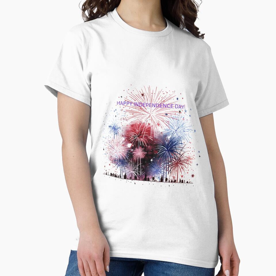 4Th Of Celebration Classic T-Shirt, Gift For Patriotic, Independence ...