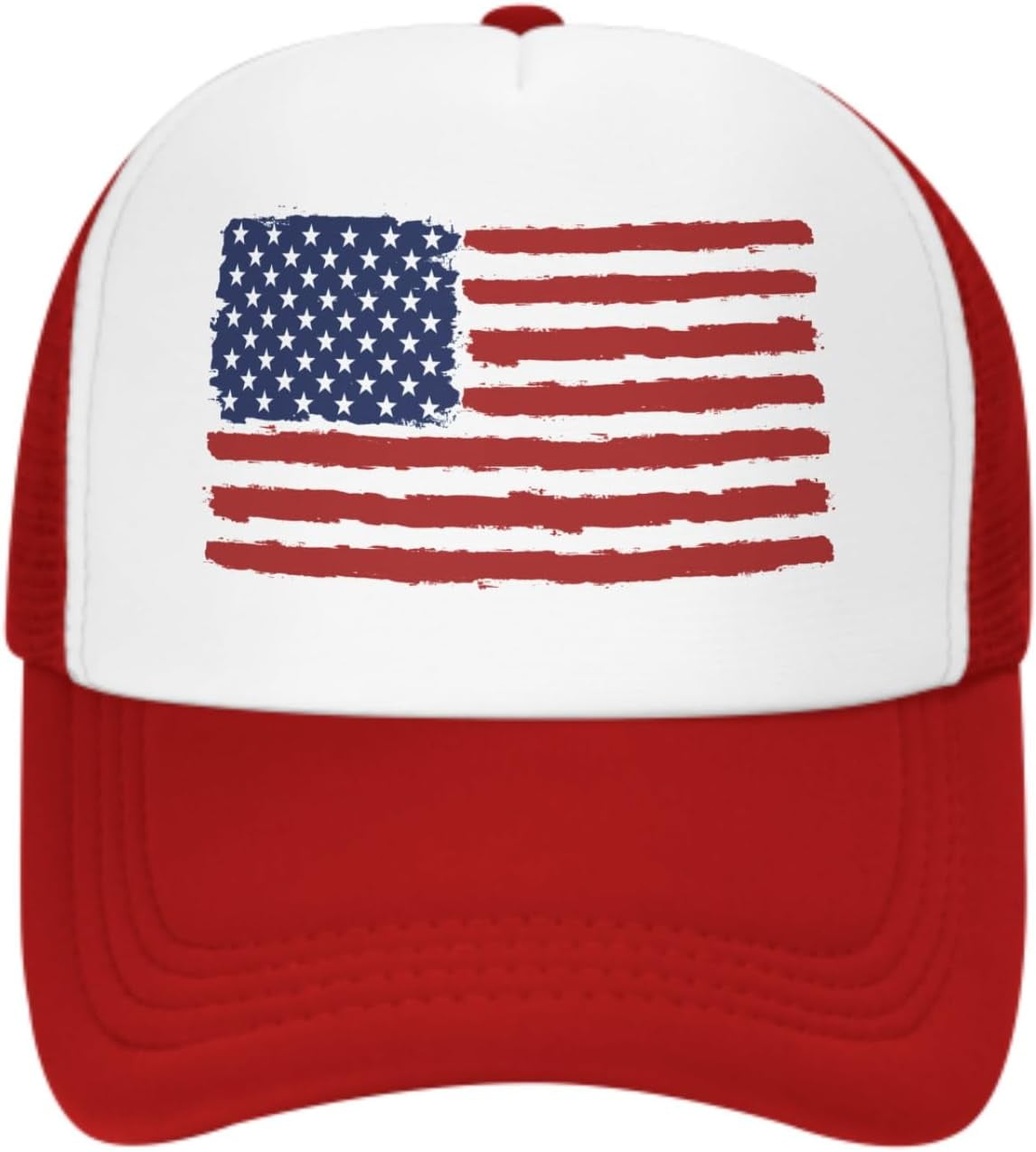4Th Of July American Flag Trucker Hat Independence Day Baseball Cap For ...