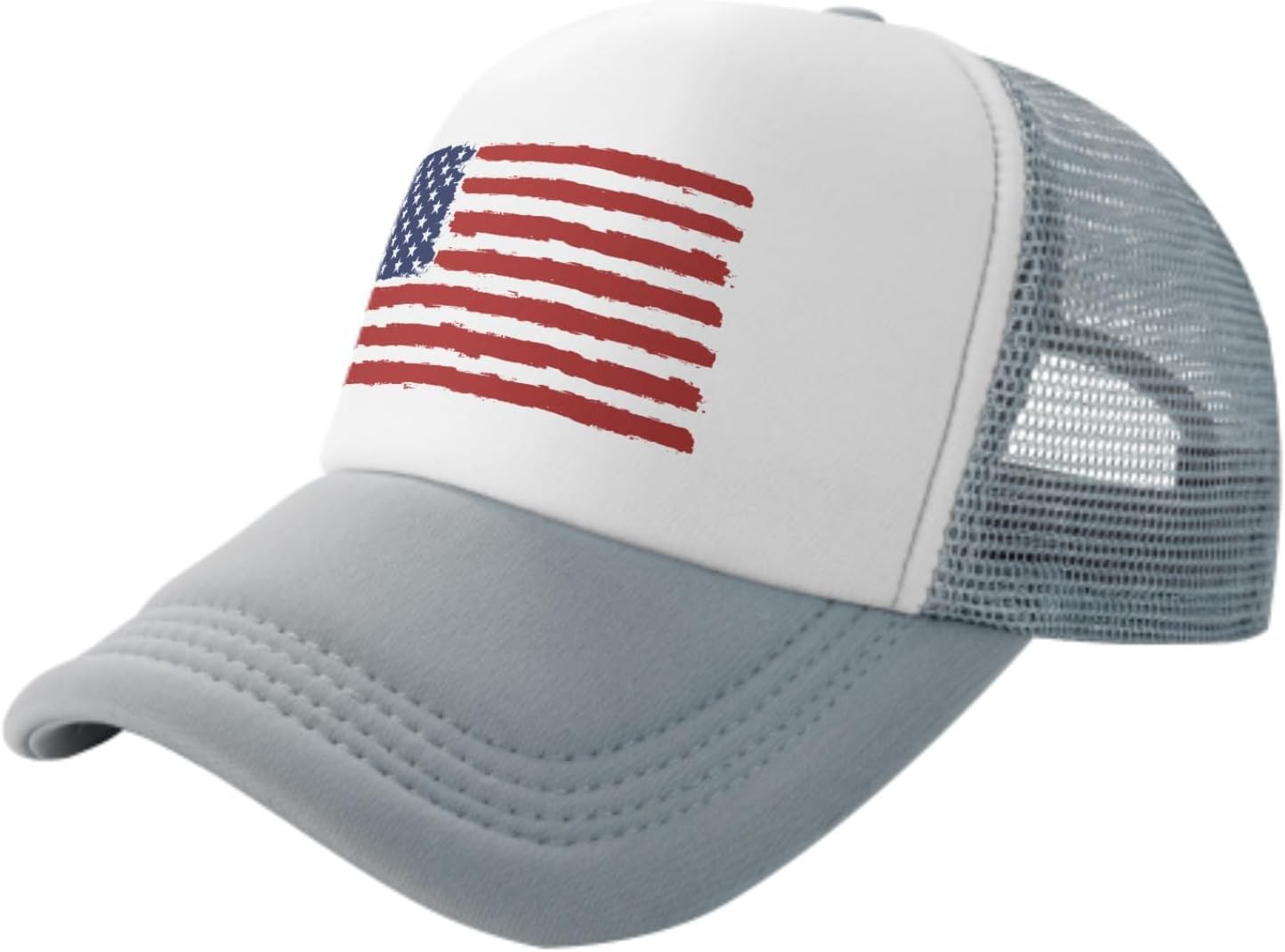 4Th Of July American Flag Trucker Hat Independence Day Baseball Cap For ...