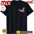 4Th Of July Bald Eagle Us Flag Pocket America Men Women Kids T-Shirt ...