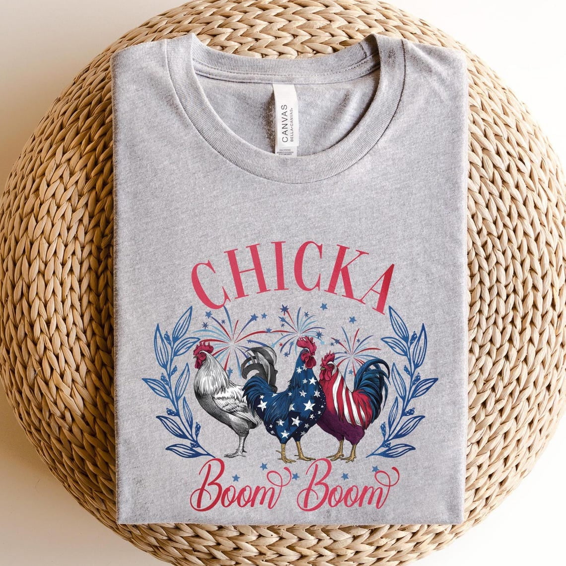 4Th Of July Chicken Shirt - Patriotic Chicken Shirt - 4Th Of July Tee ...