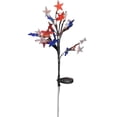 4Th Of July Decorations Outdoor Lights Solar Red White And Blue Star ...