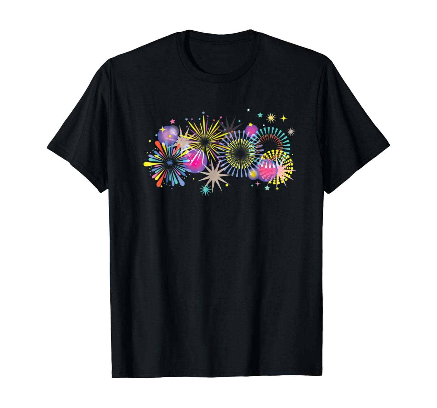 4Th Of July Grand Finale Firework Show Red White Blue Display T-Shirt ...