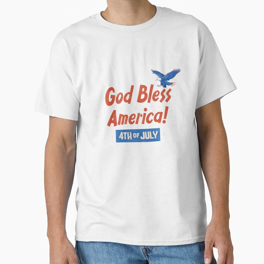 4Th Of July-Independence Day Classic T-Shirt, Gift For Patriotic ...