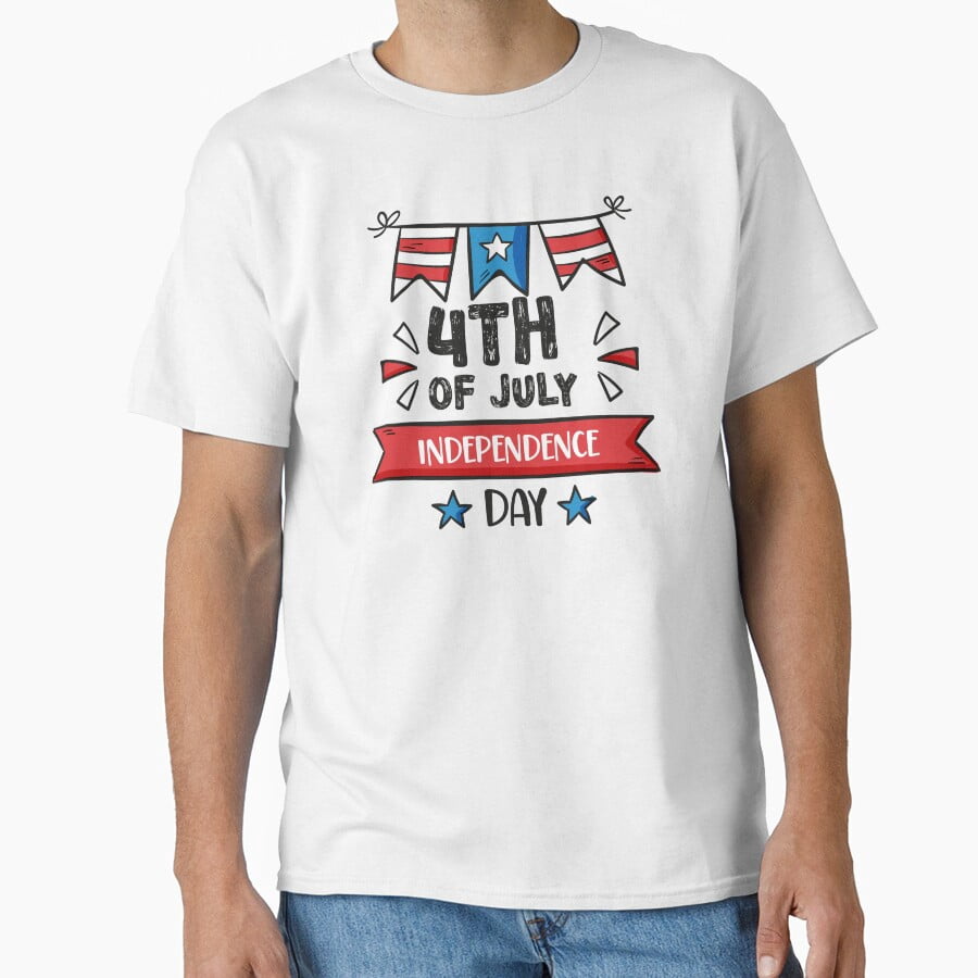 4Th Of July Independence Day Fourth Of July Usa T-Shirt - Walmart.com