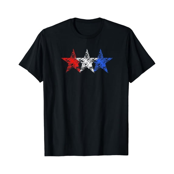 4Th Of July Men Independence Day Red Blue White Stars T-Shirt Unisex S ...