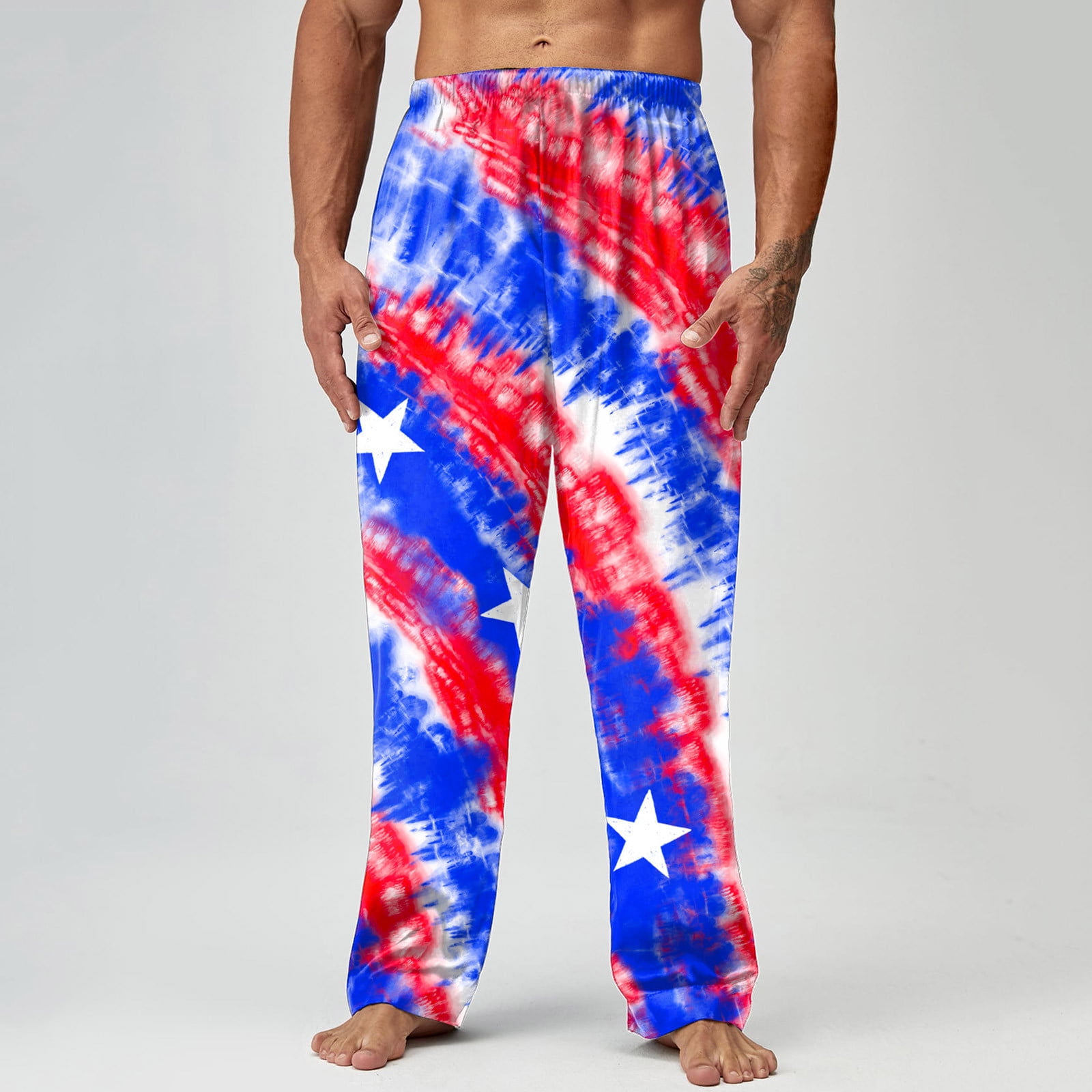 4th of July Outfits for Men Summer Long Pants,Men Spring Independence ...