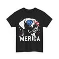 4Th Of July Shirt, Labrador Retriever Dog Merica Us Flag Patriotic T ...