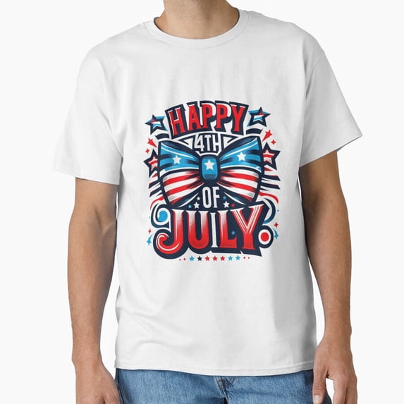 4Th Of July Sparkle Design American Independence Day T-Shirt - Walmart.com