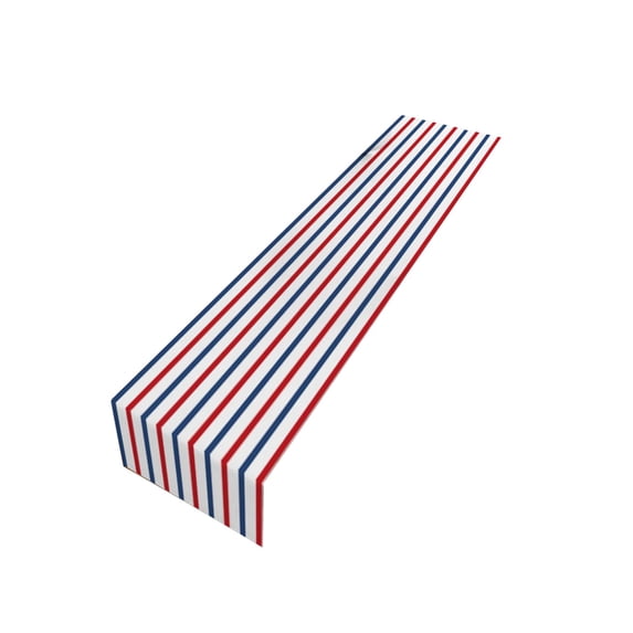4Th Of July Striped Table Runner Cotton - Red Blue White - Durable ...