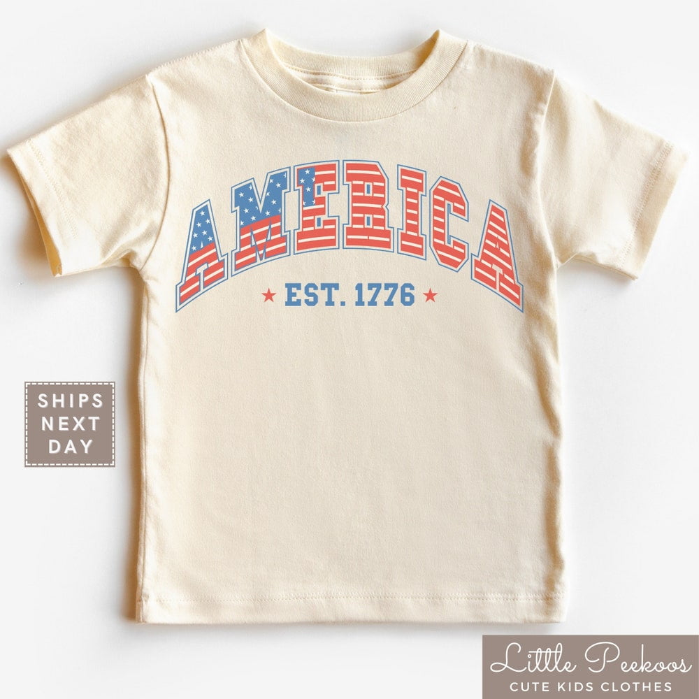 4Th Of July Toddler Shirt - Infant T-Shirt For Fourth Of July - America ...