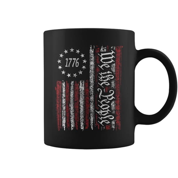 4Th Of July We The People 1776 Usa Flag Coffee Mugs - Walmart.com