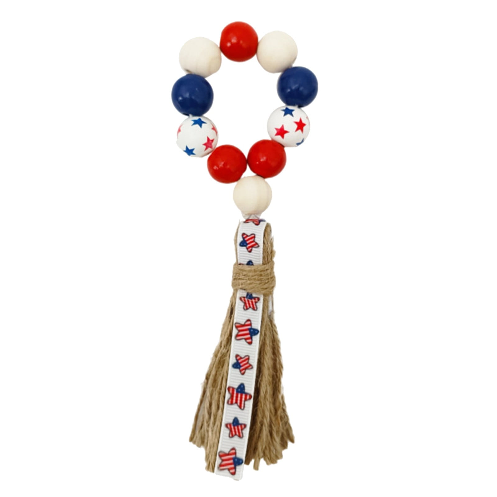 4Th of July Flash Deals! Independence Day Beaded Pendant Ea, 1 String ...