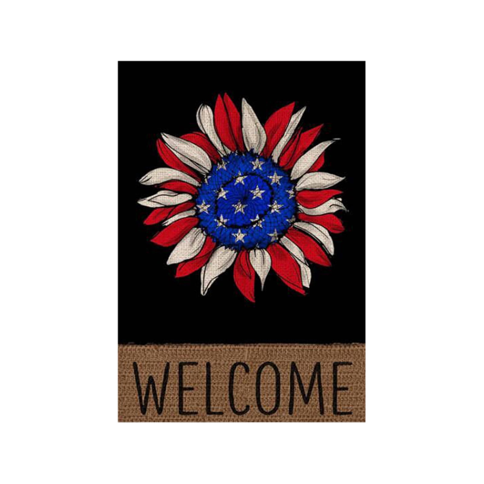 4Th of July Garden Flags for Outside, Patriotic Gnome Small Summer ...