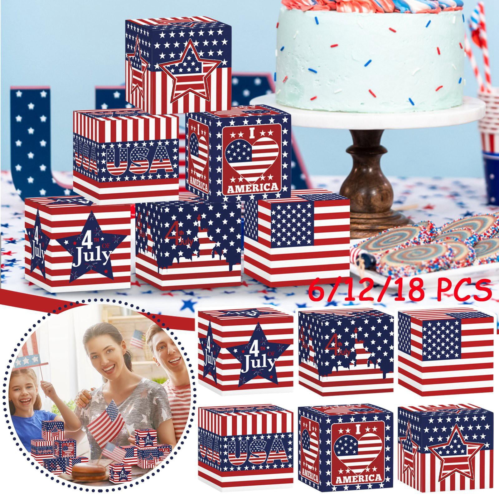 4Th of July Party Decorations, Patriotic Decorations, 3X3 in Cardboard ...